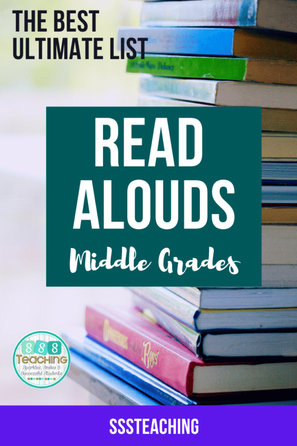 The ultimate HUGE list of third fourth and fifth grade read aloud ...